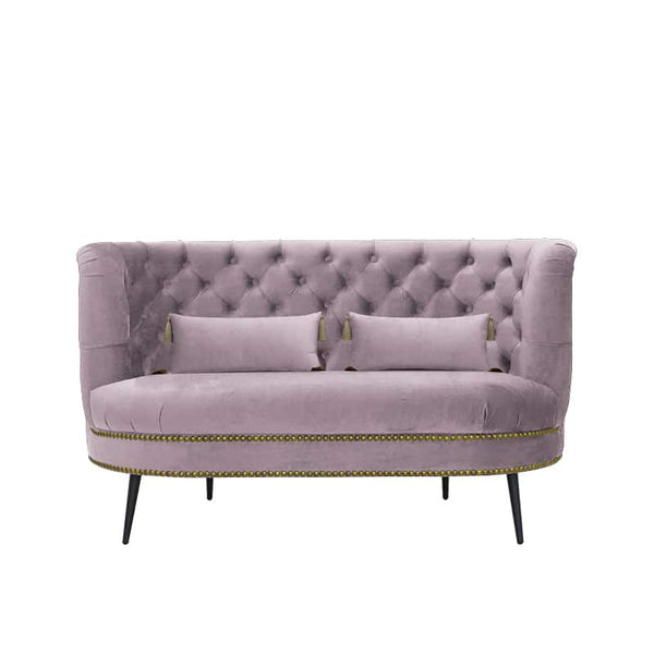 Tessah Velvet 2 Seater Chesterfield Sofa – Mattress International