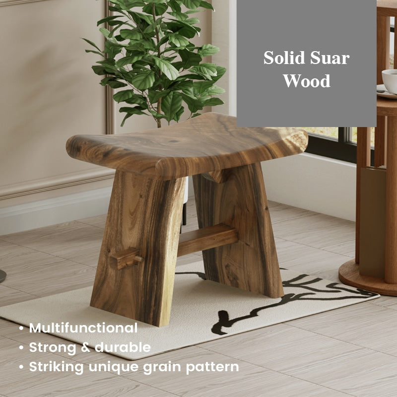 Kai Suar Wood Stool – Mattress International