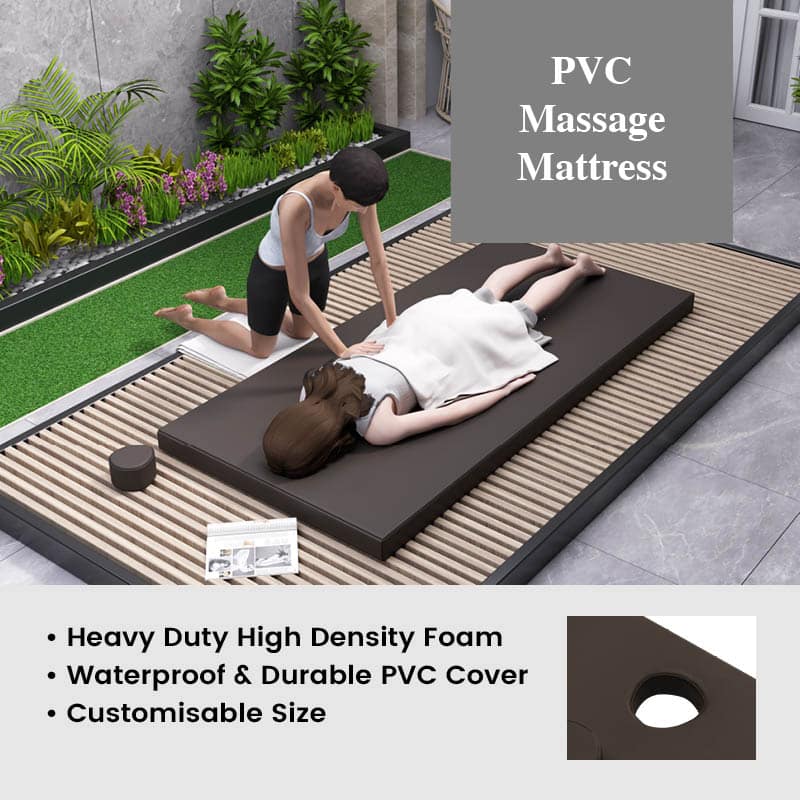Margo 3'' PVC Massage Mattress (Extra Firm/Waterproof/Heavy Duty/Custo ...