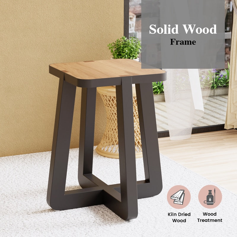 Primus Wood Stool | Chic Industrial | Scandi Rustic Design – Mattress ...